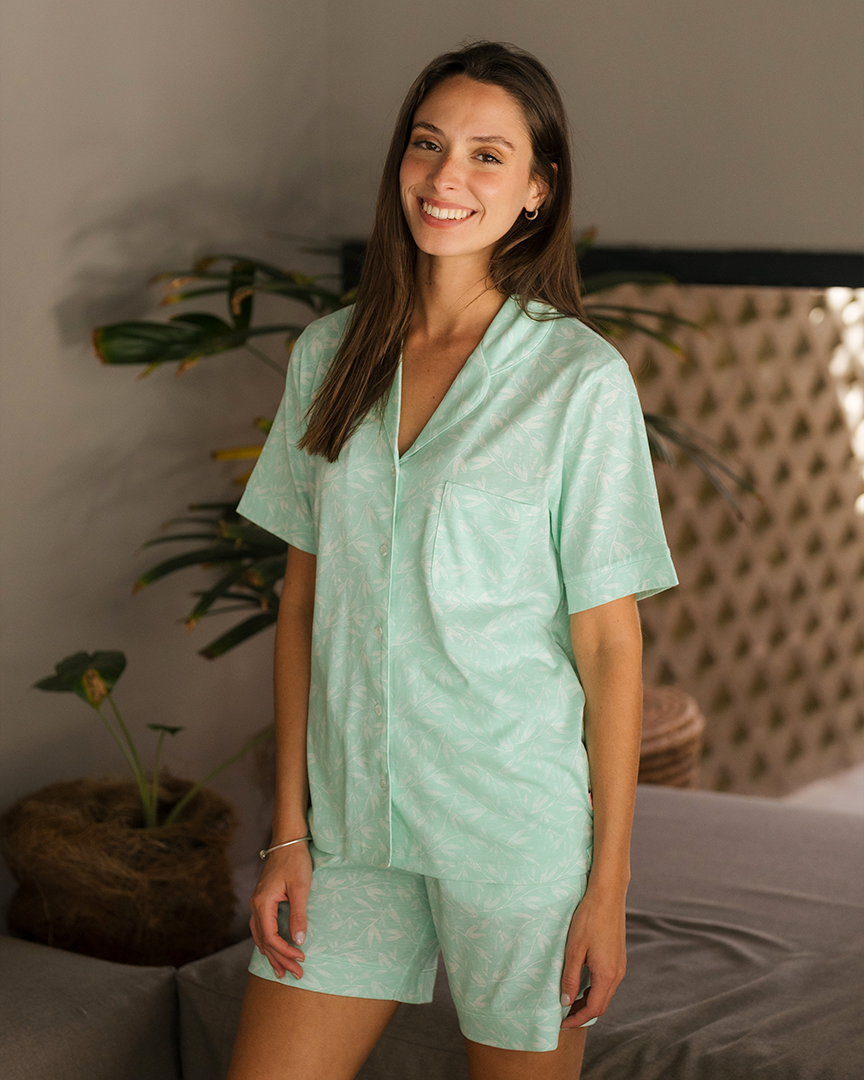 Flow lines Classic modal cotton pajamas for women – 2segypt